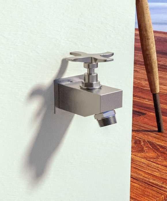 Rainware Outdoor Shower - Miami Footwash Tap 8103 - Footwash Tap SS316 ...